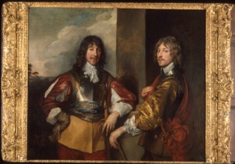 Portrait of Mountjoy Blount, Earl of Newport and George, Lord Goring ...
