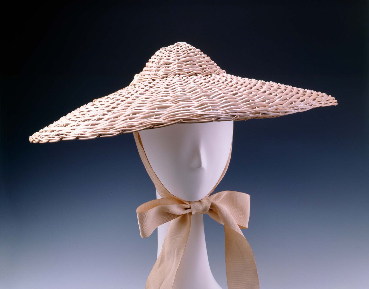 Wicker hat, ca. 1950 - Newport Restoration Foundation